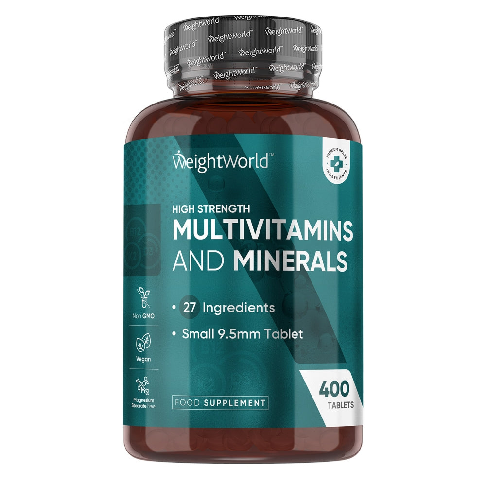 Multivitamin & Mineral Tablets x 400 | Peppermint Flavour – WeightWorld IE